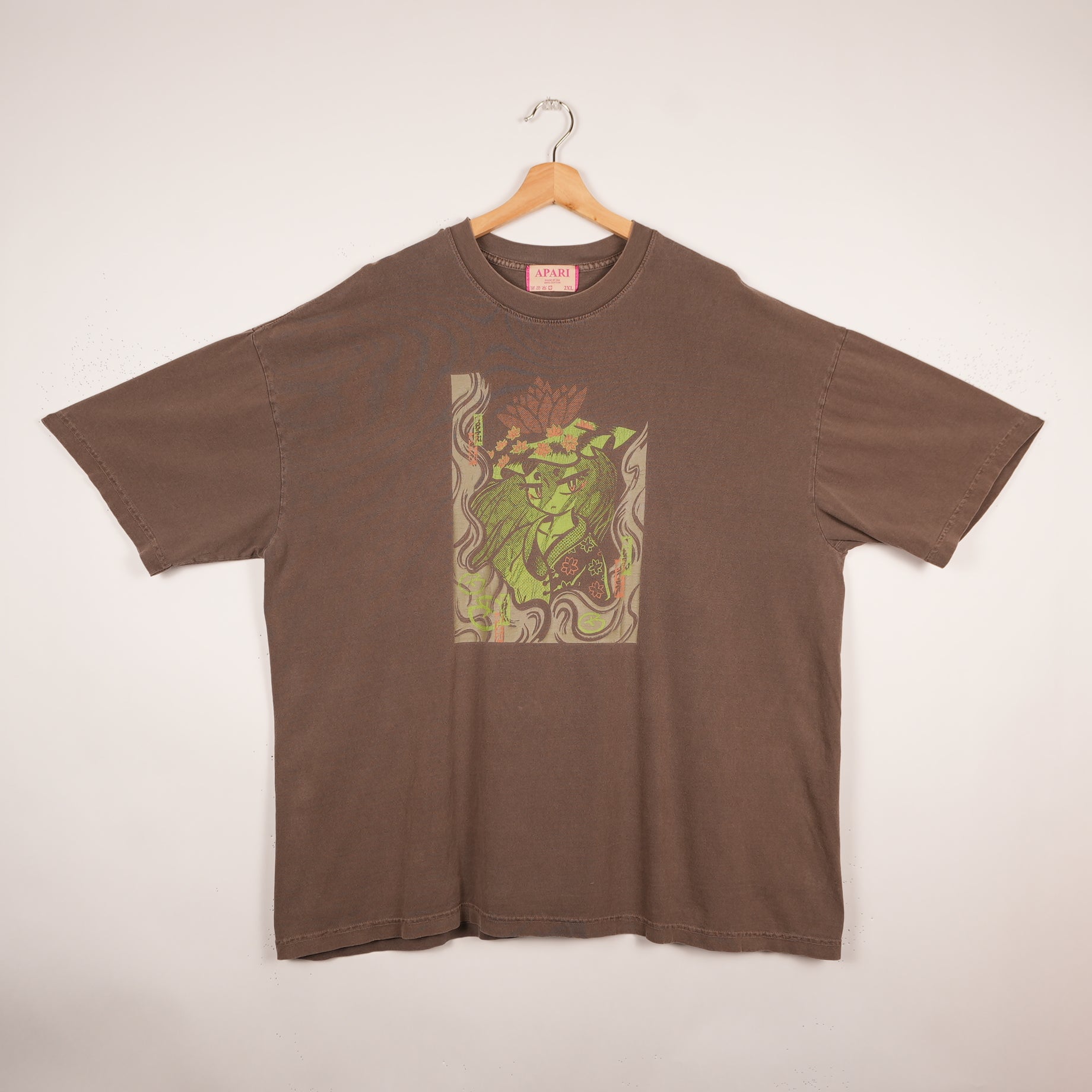 Apari “Green Lotus” Tee (XXL) – YUNG WAVY